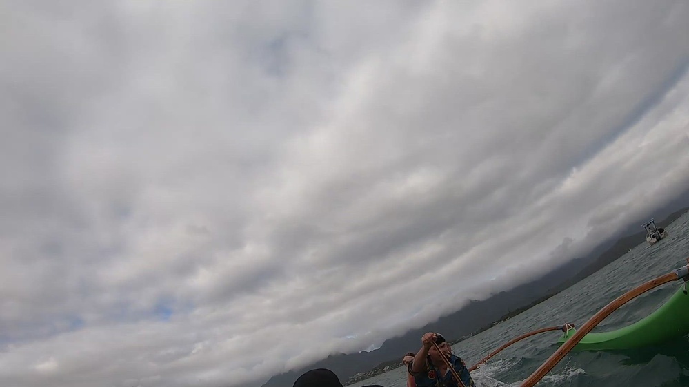 DVIDS - Video - 2022 John D. Kaupiko Canoe Regatta: Military Race Footage