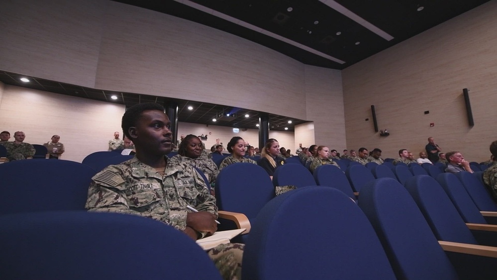 DVIDS - Video - B-Roll: Rear Adm. Stuart Satterwhite in Naples, Italy