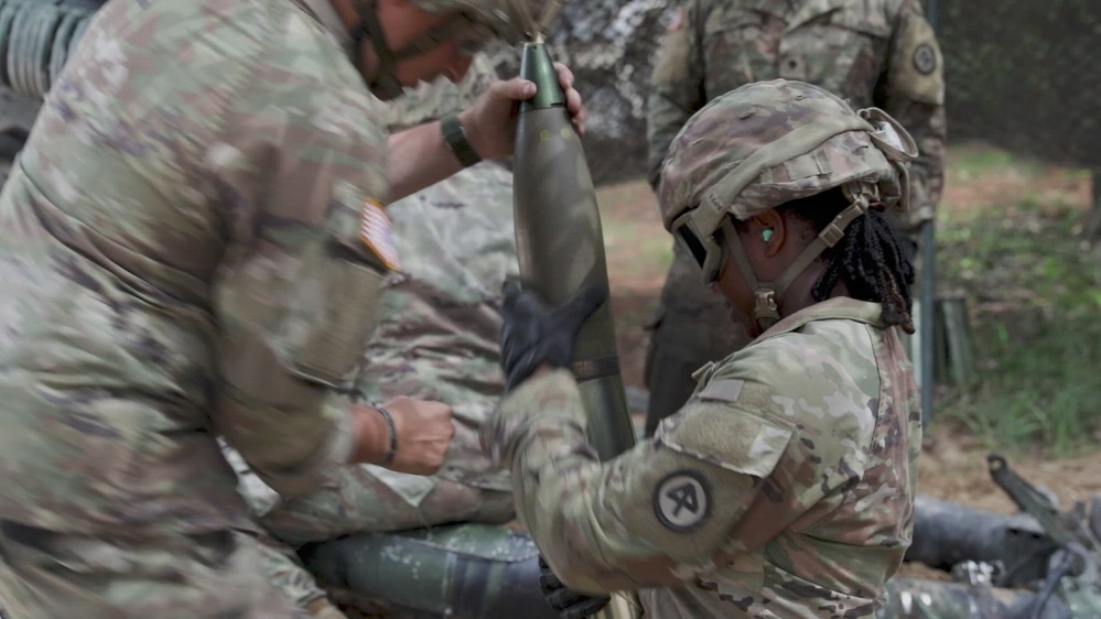 DVIDS - Video - Soldiers of the 112th Field Artillery Regiment shoot ...