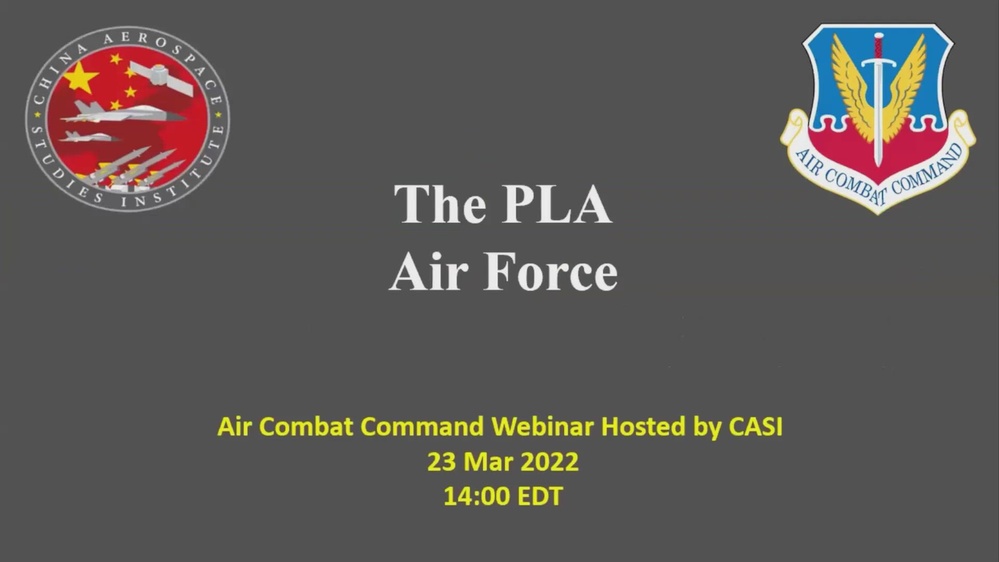 DVIDS - Video - CASI webinar on the PLAAF