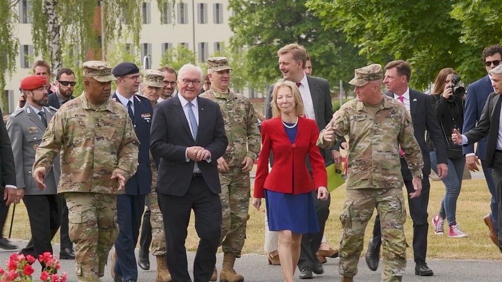 DVIDS - Video - The Federal President of Germany and the U.S Ambassador ...