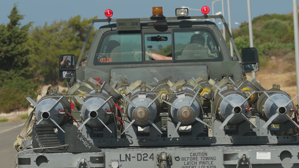 DVIDS - Video - 48th MUNS, live-munitions build during Poseidon's Rage 22