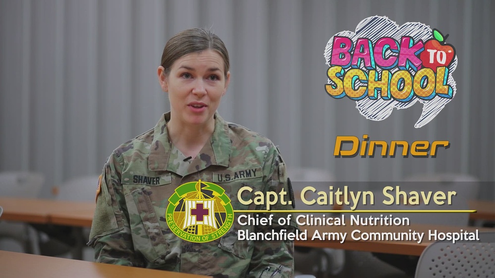 DVIDS - Video - Army Dietician shares importance of healthy eating