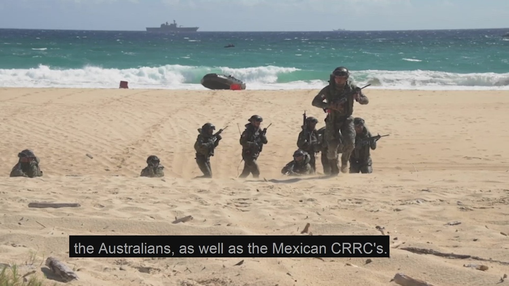 DVIDS - Video - Multinational Amphibious Assault (Open Captions)