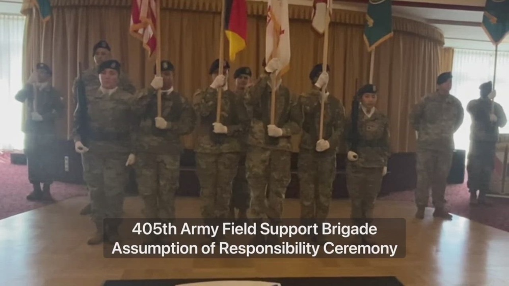 DVIDS - Video - 405th AFSB welcomes new command sergeant major