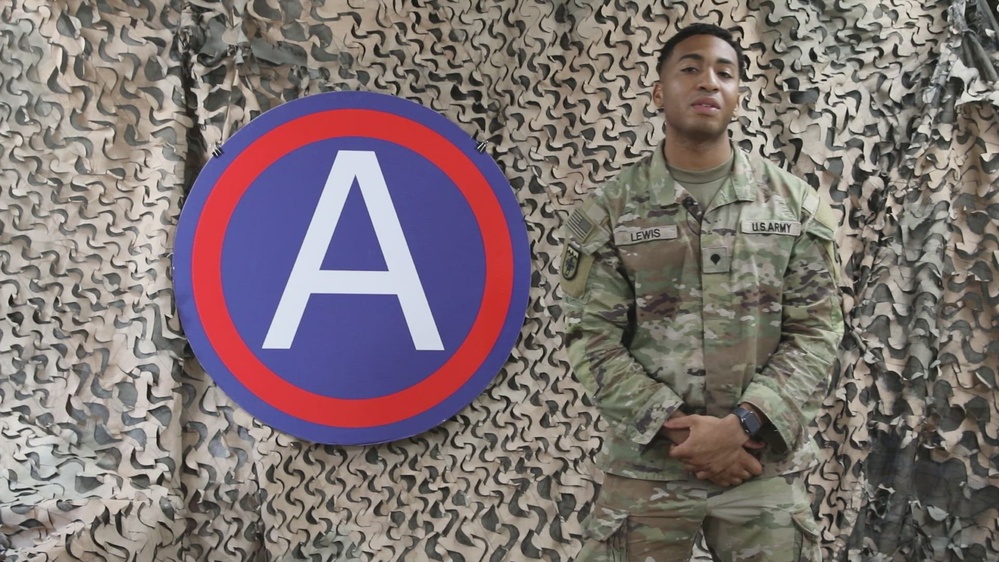 DVIDS - Video - Spc. Alexander Lewis sends shoutout to family