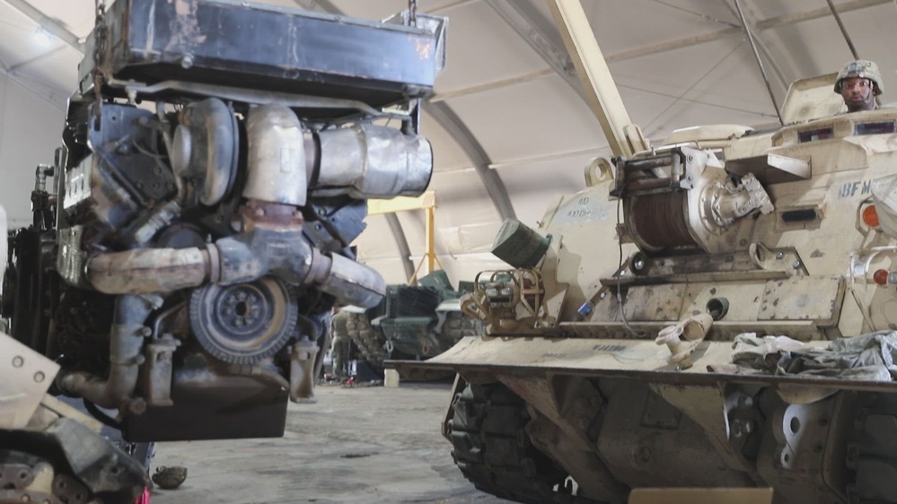 DVIDS - Video - Iron Brigade conducts maintenance at Trzebień, Poland