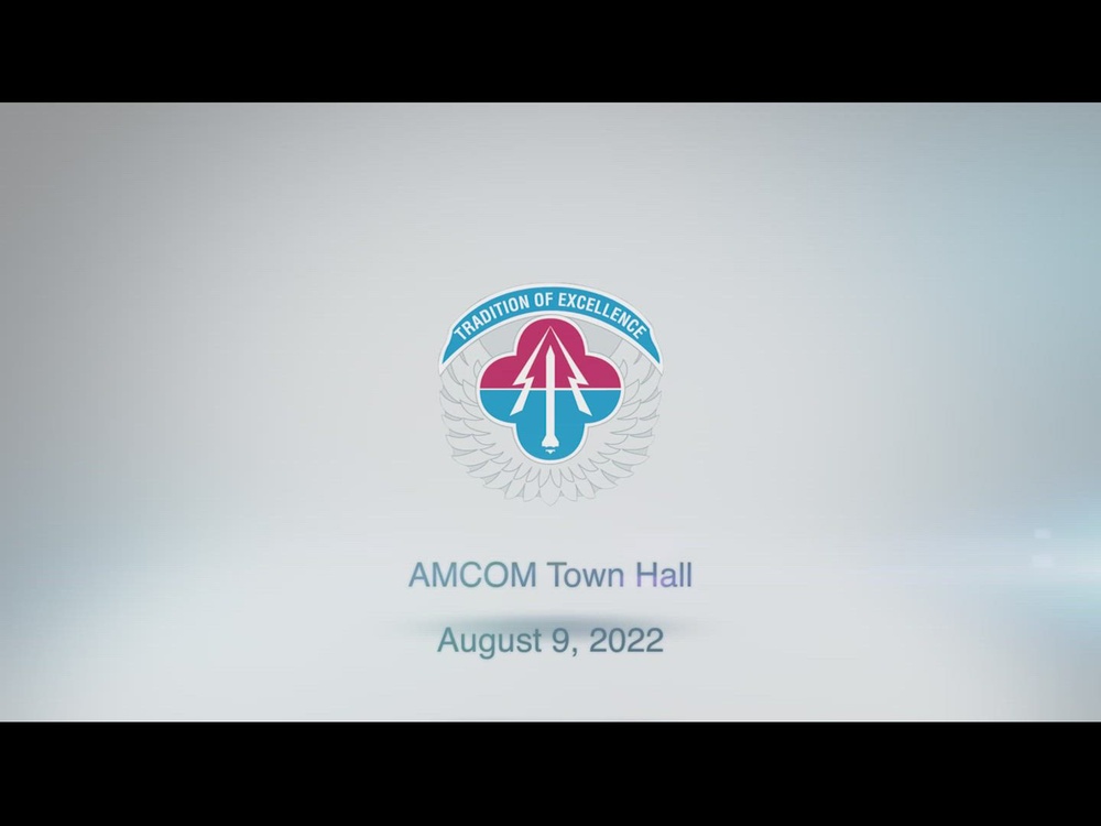 DVIDS - Video - August 9, 2022 AMCOM Town Hall