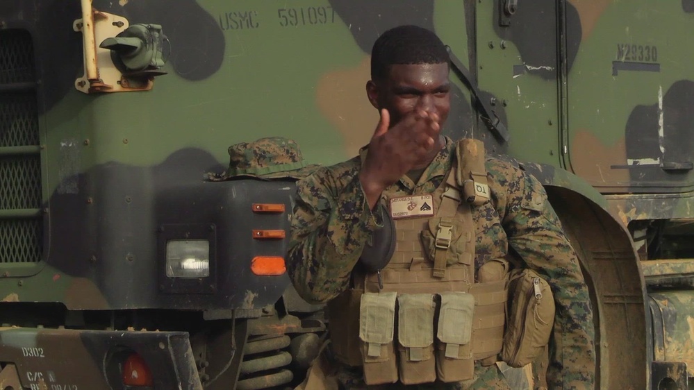 DVIDS - Video - 3rd Transportation Battalion Marines conduct HST cross ...