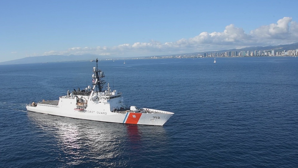 DVIDS - Video - Coast Guard Cutter Stratton patrols the South Pacific ...