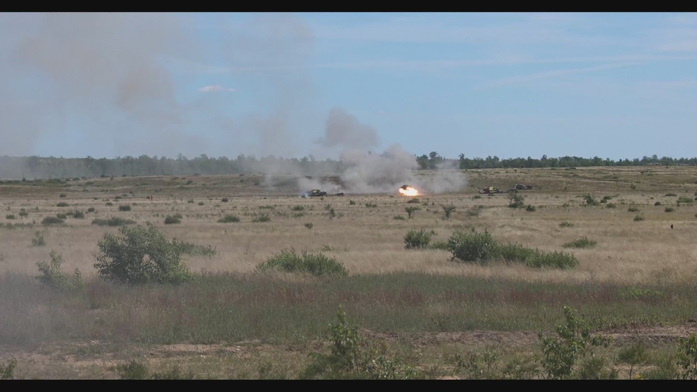 DVIDS - Video - 1-134th Field Artillery Regiment conducts direct fire ...