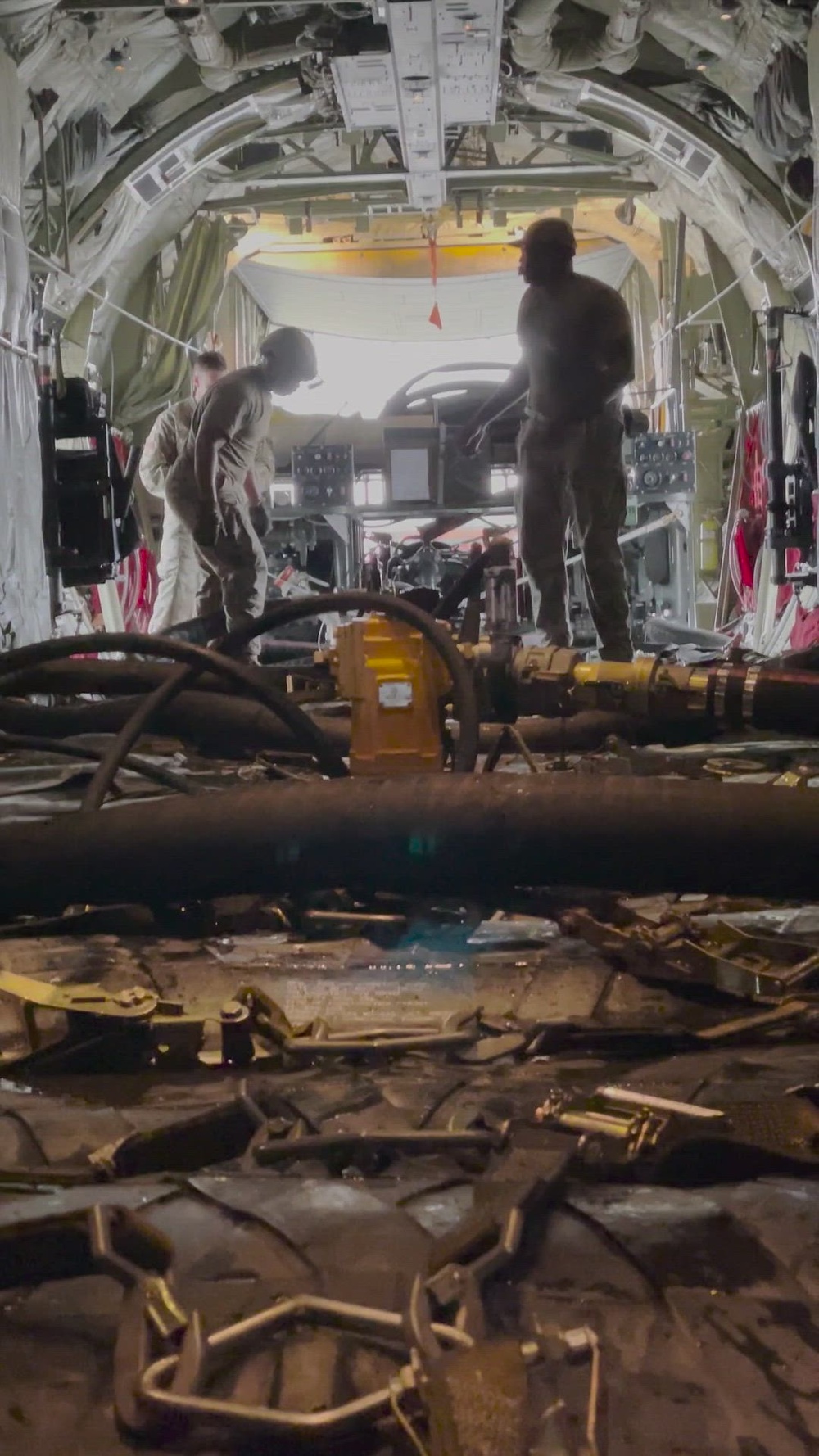 DVIDS - Video - The 374th LRS and 36th AS assist U.S. Marines on Iwo Jima