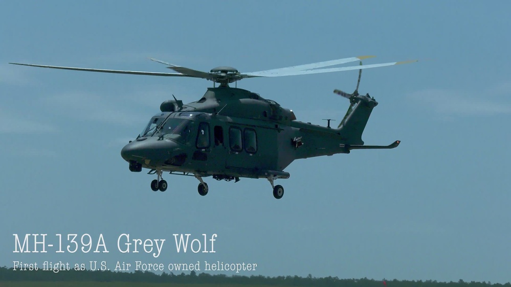 DVIDS - Video - Grey Wolf flies with all-Air Force crew for first time