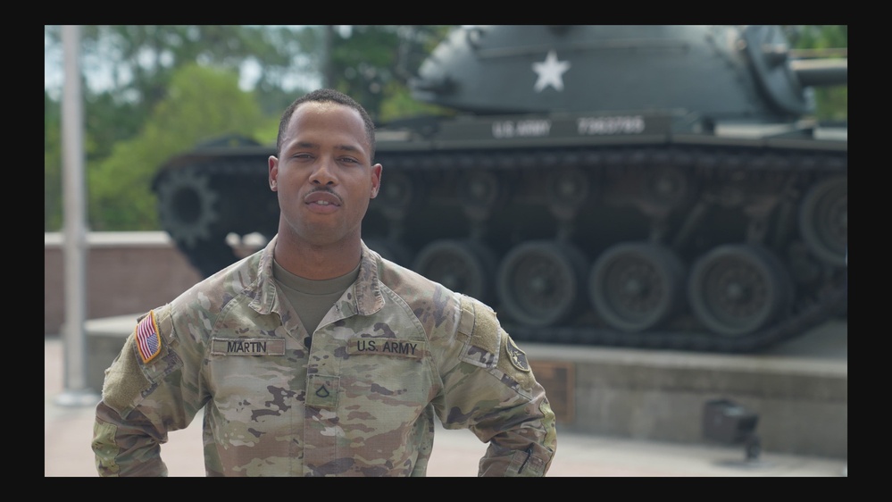 DVIDS - Video - LA Rams PFC Lucas Martin Shout Out