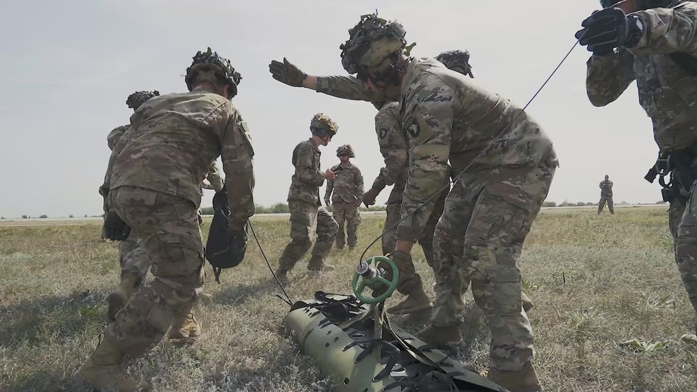 DVIDS - Video - “Screaming Eagles” combat engineer shares experiences as a US Soldier