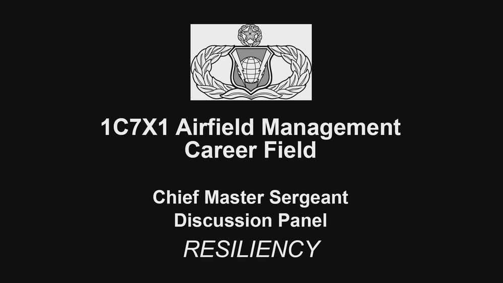 DVIDS - Video - 1C7X1 Airfield Management Career Field Panel Discussion