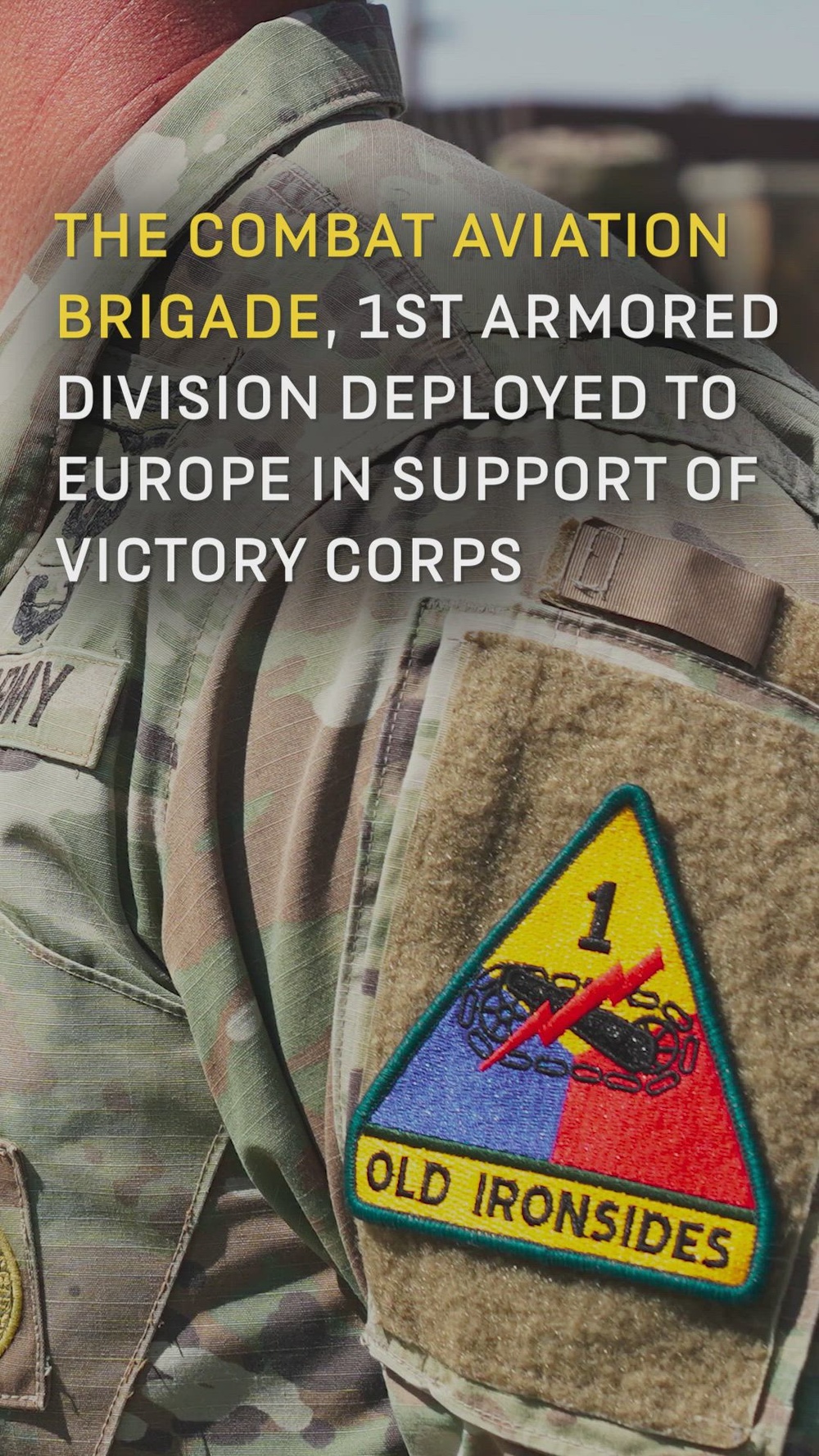 DVIDS - Video - 1st AD CAB deploys to Europe in support of V Corps - Portrait/Social Media