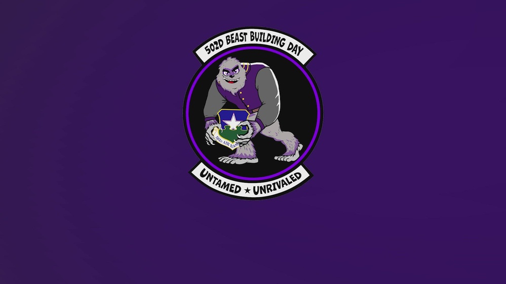 DVIDS - Video - 502d ABW Beast Building Day