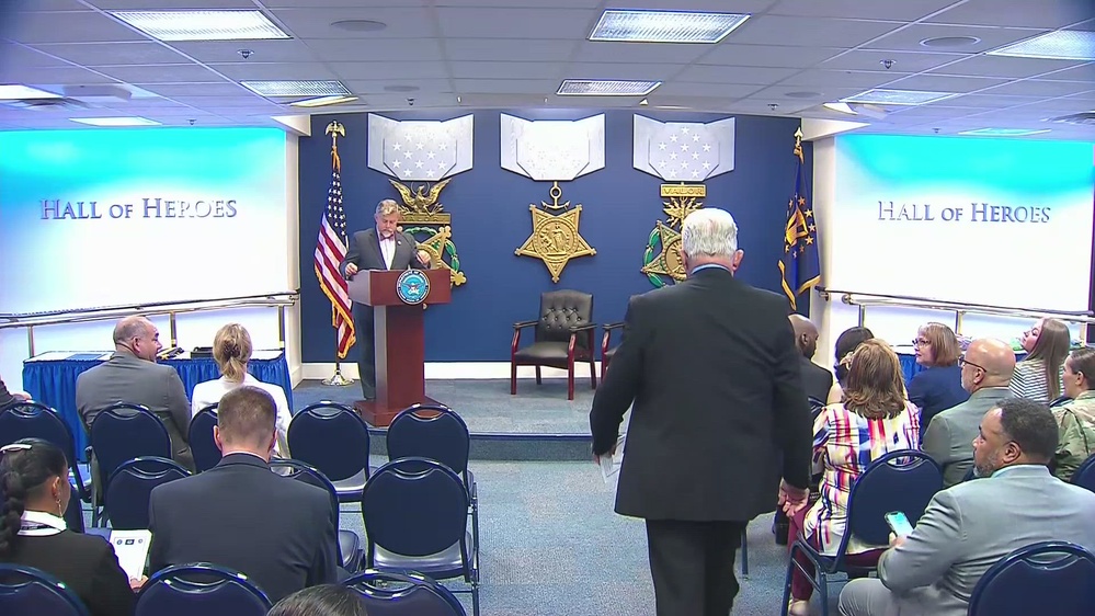 DVIDS - Video - SES Induction Ceremony - Mr. M. Alex Baird