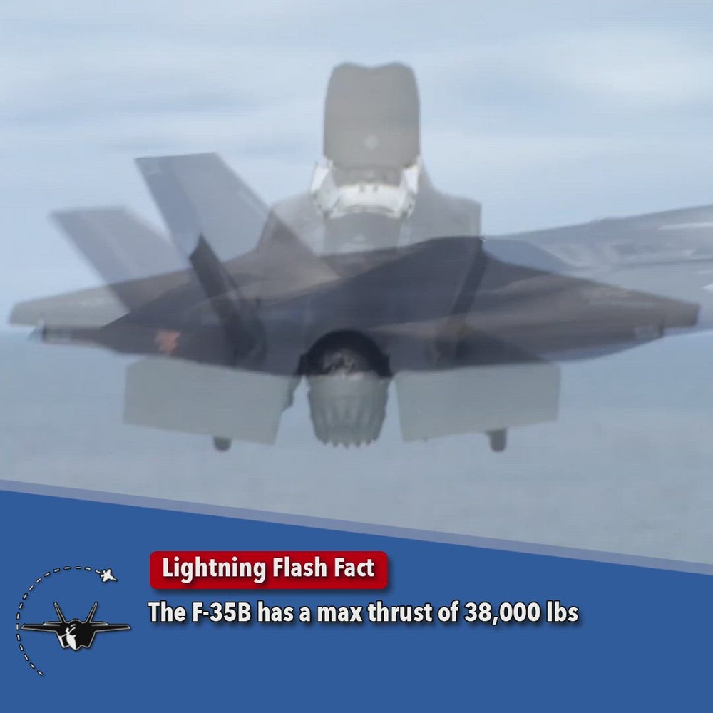 DVIDS - Video - F-35B Max Thrust Lightning Flash Fact