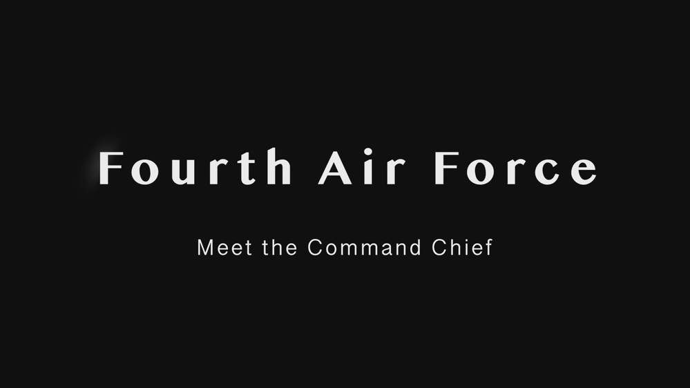 DVIDS - Video - Meet the Fourth Air Force Command Chief