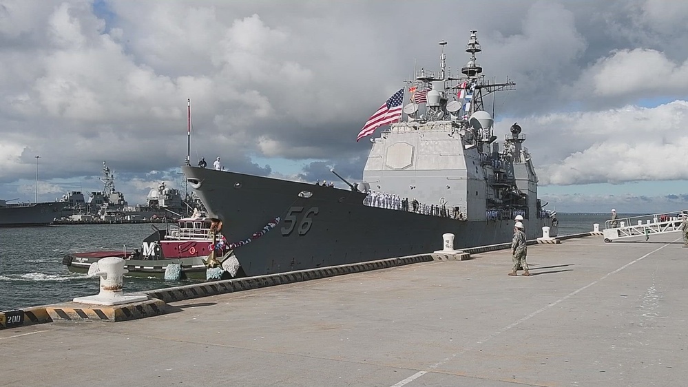 DVIDS - Video - USS San Jacinto (CG 56) Homecoming