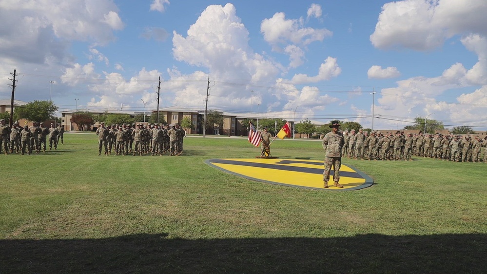 DVIDS - Video - First Team Welcomes new Troopers with Patching Ceremony