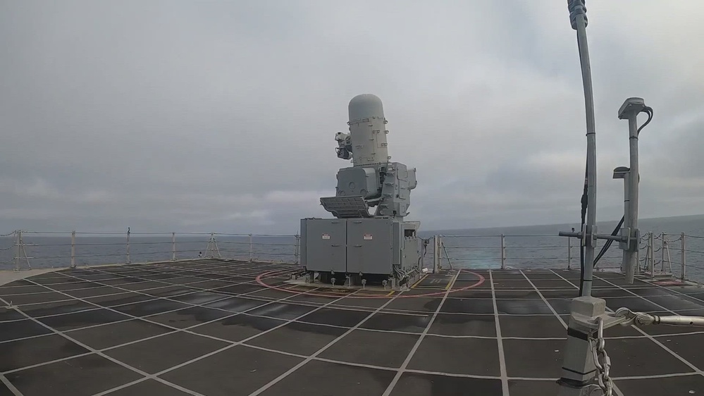 DVIDS - Video - USS Savannah (LCS 28) Conducts Sea RAM Launch