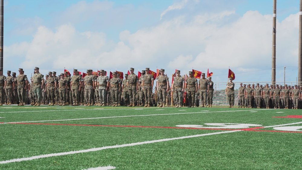 DVIDS - Video - 3D Marine Division Battle Colors Rededication Ceremony ...