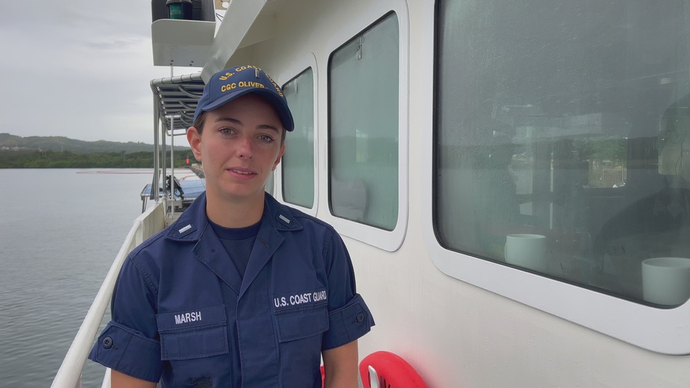 DVIDS - Video - Lt. j.g. Marissa Marsh talks Operation Blue Pacific