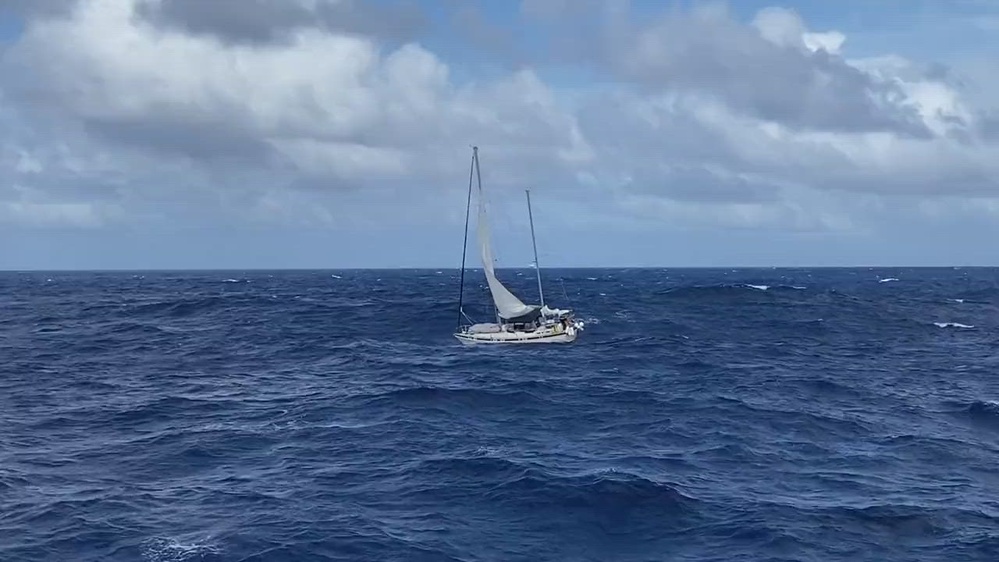 Dvids Video Coast Guard Assists 4 Mariners Aboard Disabled Vessel