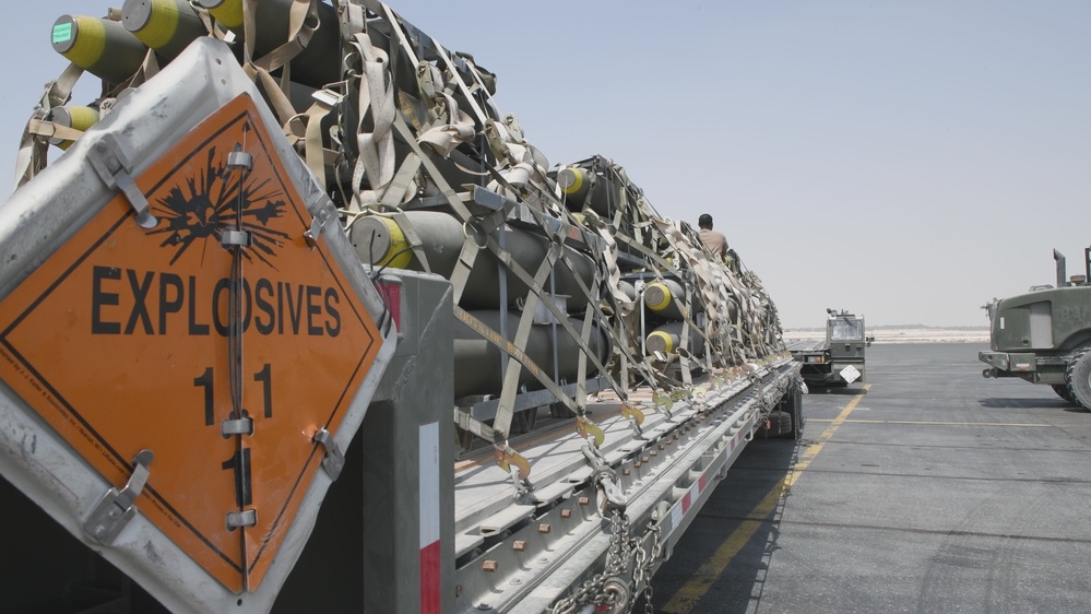 DVIDS - Video - 379th ELRS Keeps Munitions Moving