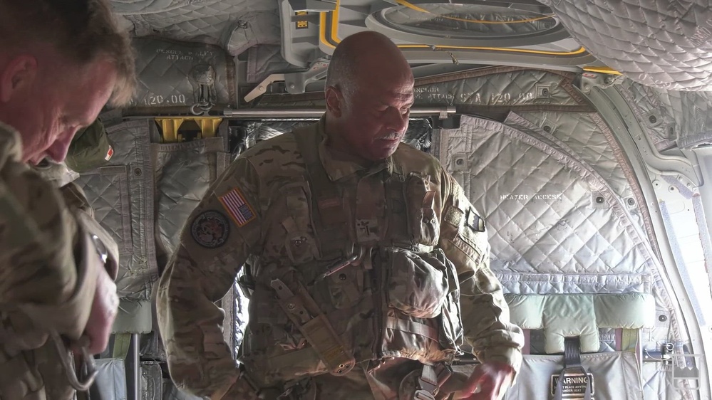 DVIDS - Video - CW5 Phillip Brashear Conducts Last Helicopter Flight