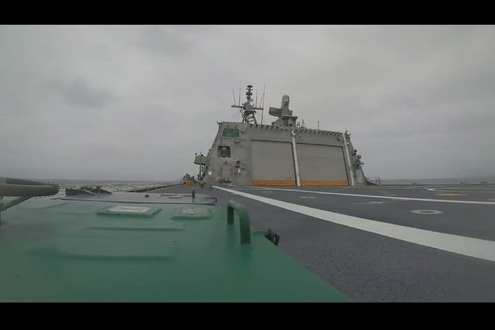 DVIDS - Video - USS Mobile (LCS 26) Conducts Live-Fire Exercise