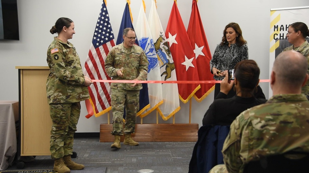 DVIDS - Video - Gov. Gretchen Whitmer along with Maj. Gen. Paul D ...