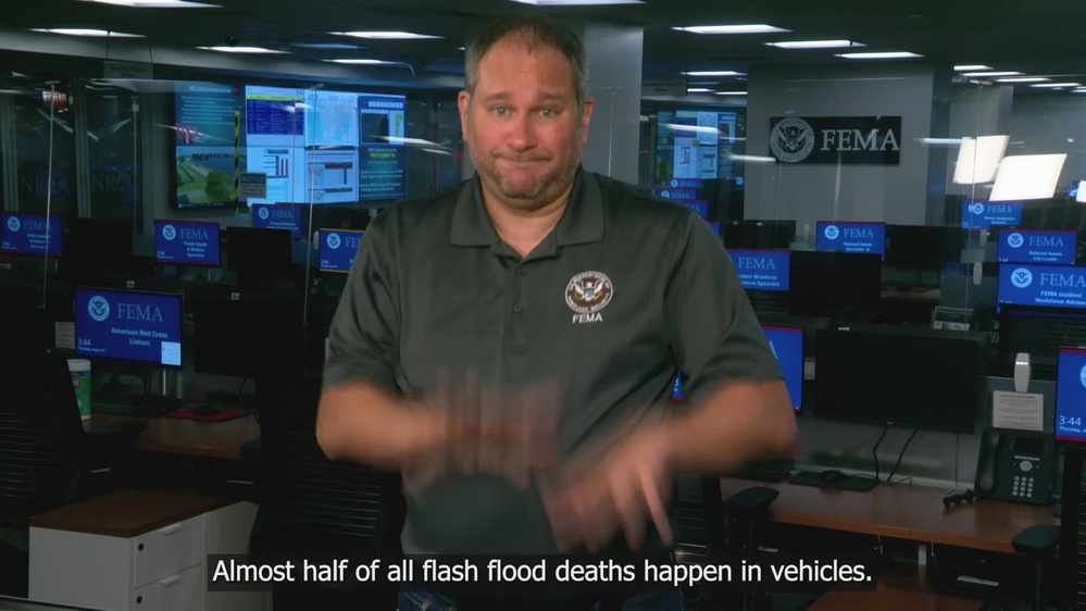 DVIDS - Video - ASL Don't Drive Through Flood Waters
