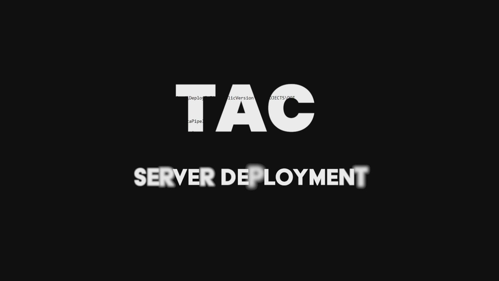 DVIDS - Video - TAC Server Deployment