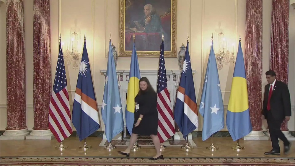 DVIDS - Video - Secretary Blinken meets with President of the Republic ...