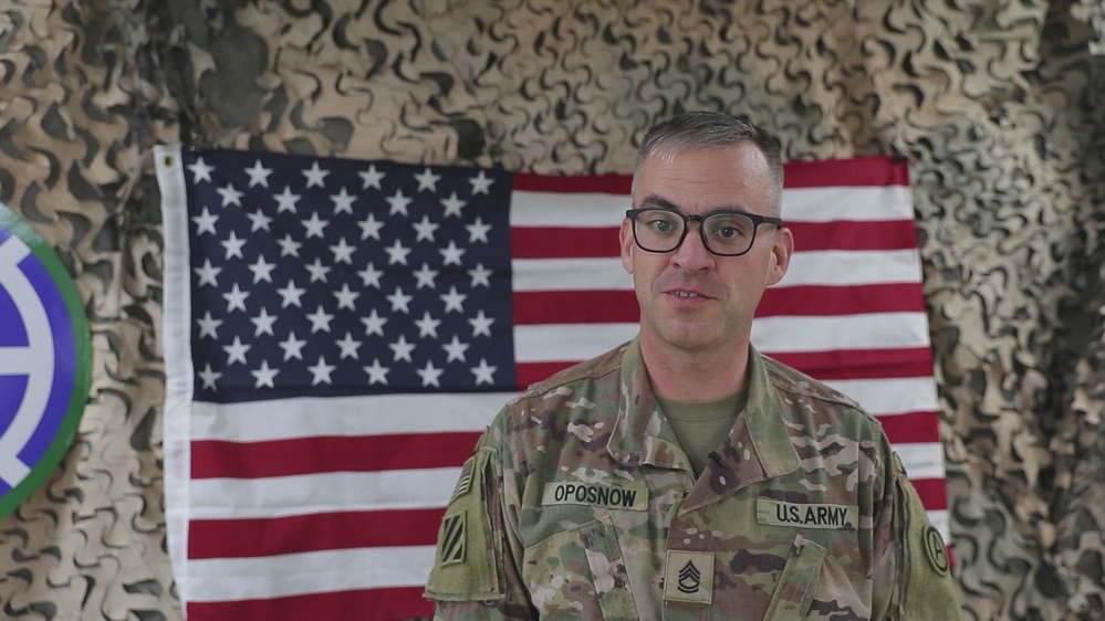 DVIDS - Video - U.S. Army Central Shout Outs - Los Angeles Dodgers