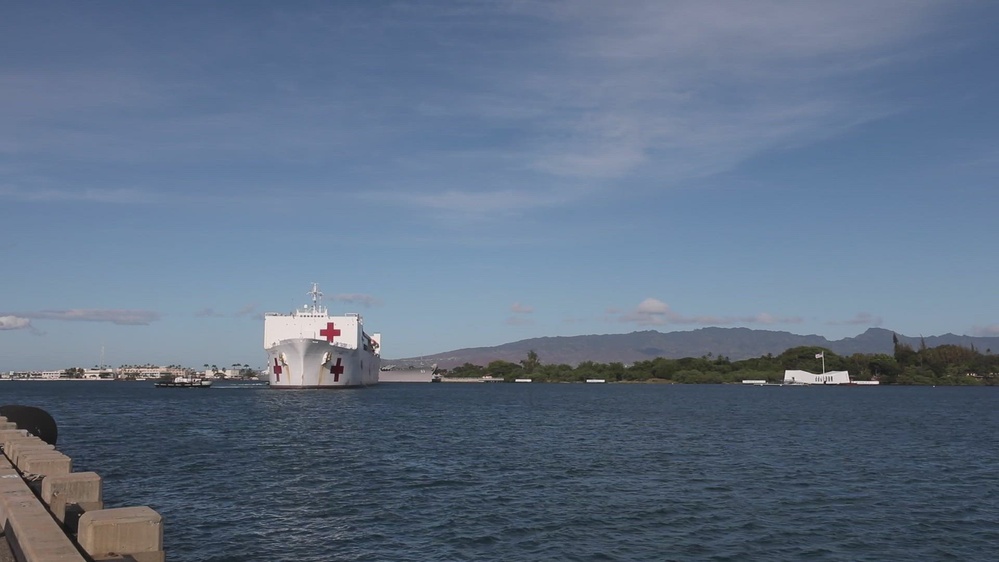 DVIDS - Video - Mercy Arrives at Pearl Harbor