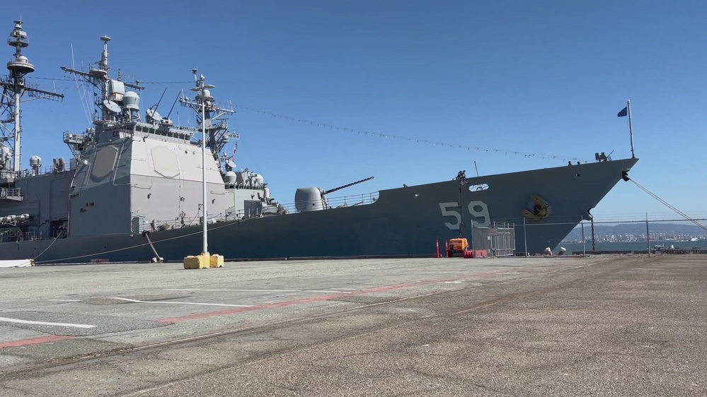DVIDS - Video - USS Fitzgerald Arrives in San Francisco