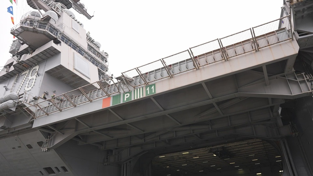 DVIDS - Video - USS Gerald R. Ford Departs Norfolk on Deployment