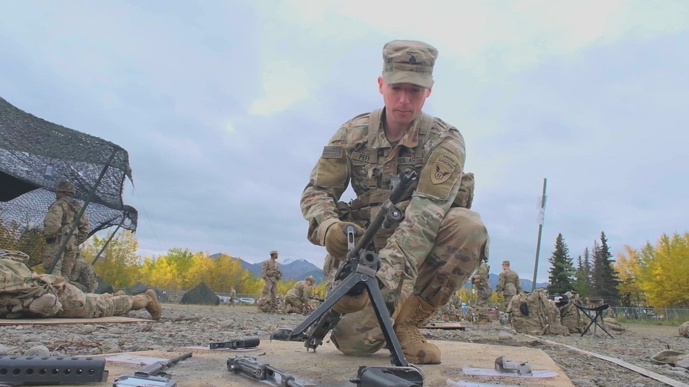 DVIDS - Video - 11th Airborne Division Soldiers E3B Weapons Qualifications