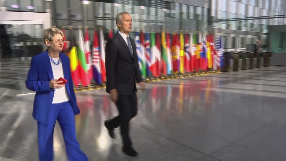 DVIDS - Video - Doorstep statement by the NATO Secretary General at the ...