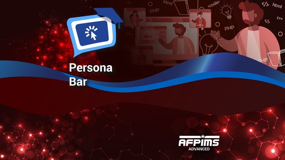 DVIDS - Video - Beyond the Manual - Persona Bar