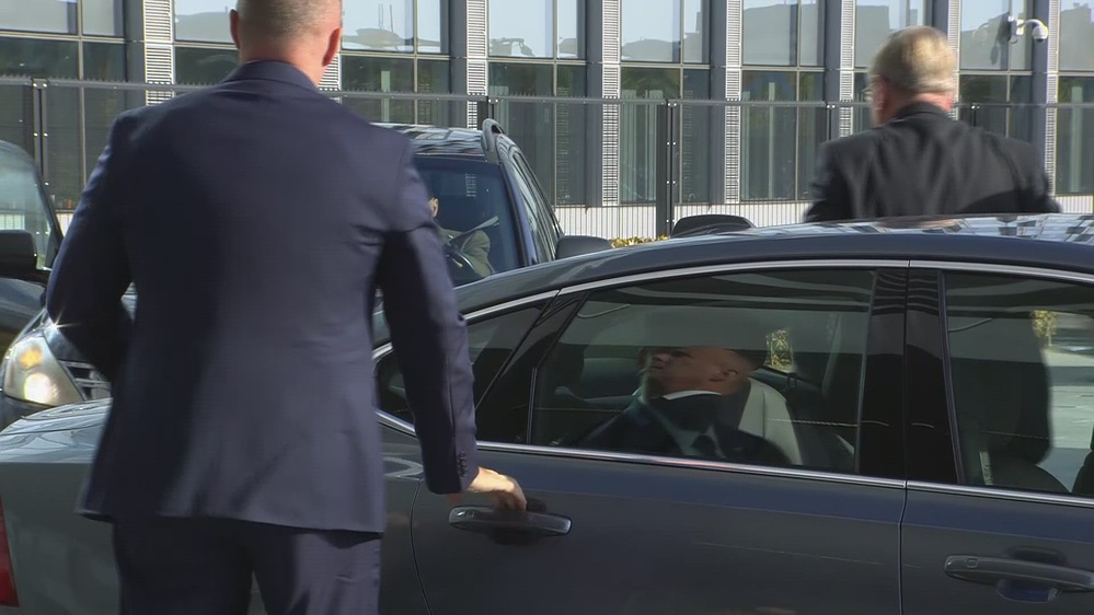 DVIDS - Video - Croatian Minister of Defence arrives at NATO HQ for the ...