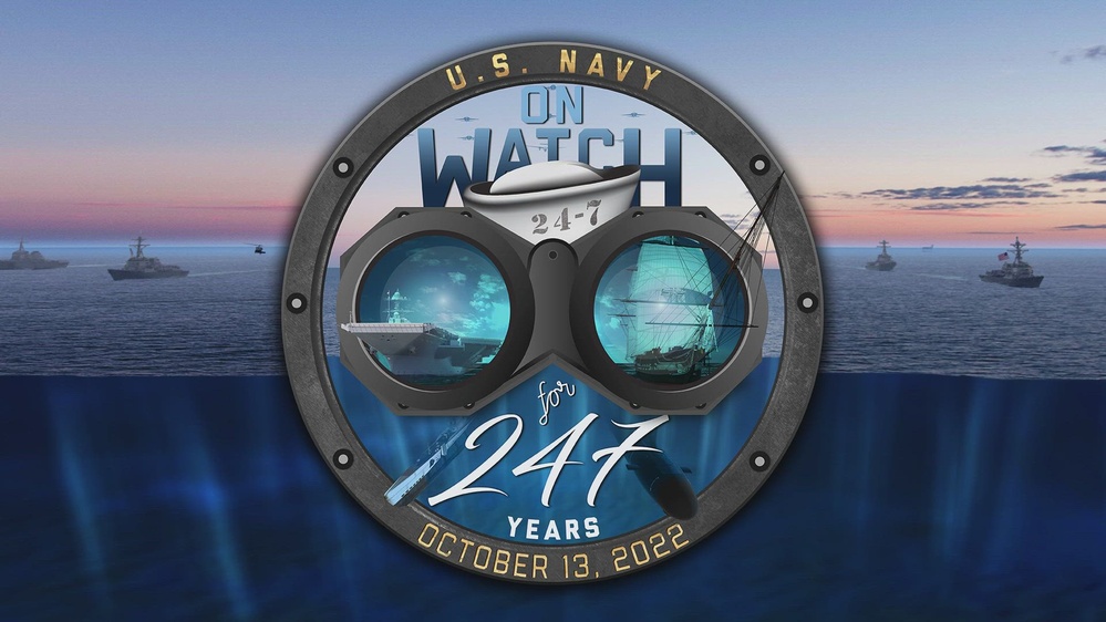 DVIDS - Video - The Watch read for Navy's 247th Birthday
