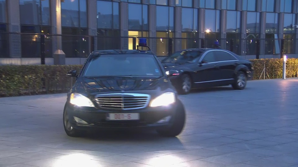 DVIDS - Video - US Secretary of Defense arrives at NATO HQ for the ...