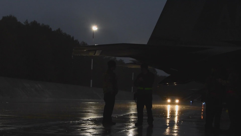 DVIDS - Video - 90th EFS Night Operations in the rain