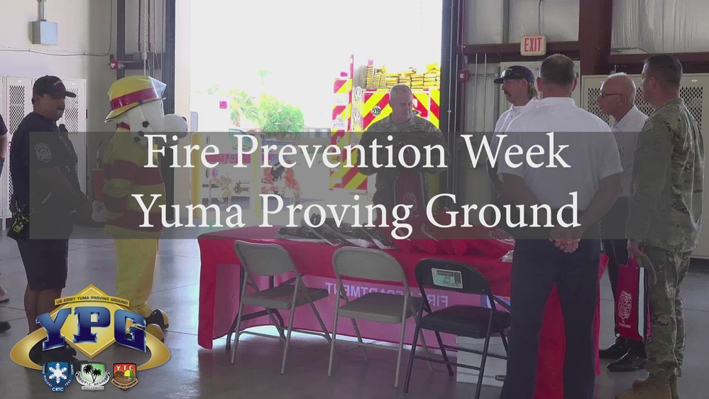 DVIDS - Video - Yuma Proving Ground Fire Prevention Week 2022